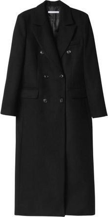 Mar De Margaritas Femme, Manteaux, Noir, Taille: 38 FR Cappotto Doppiopetto