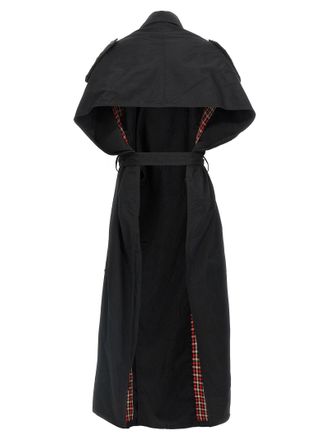 Balenciaga Stole Coat - Black