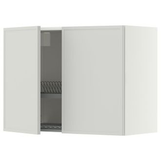 IKEA METOD Wandschrank/Abtropfgest./2 T&uuml;ren