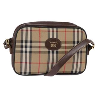 Burberry Sac bandouli&egrave;re Pre-owned - Femme - Pre-owned - Beige - Taille: ONE Size