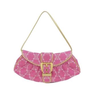Celine Pre-owned Canvas Shoulder Bag - - Pre-owned - Damen - Rosa - ONE SIZE