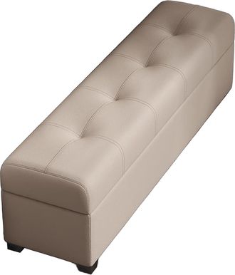 Generic Schuhbank mit Stauraum 6cm Hoch Elastisches Schaumstoff-Sitzkissen Massivholzrahmen Sitzbank mit Stauraum Kratzfeste Lederpolsterung f&uuml;r Flur, Wohnzim