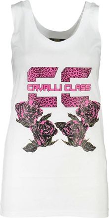 Cavalli Femme, Tops, Blanc, Taille: 40 FR D&eacute;bardeur