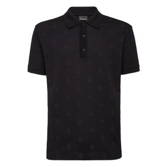 Billionaire Boys Club Polo Shirt Crest - - Tops - Herren - Schwarzk - XS