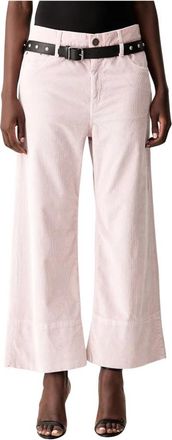 Pinko Weite Hosen - - Trousers - Damen - Rosa - W31