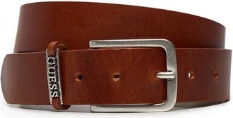 Guess Herrengürtel Detailed Loop Belt M4BZ29 L0VE0 Braun