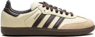 adidas Samba OG Cream White/Dark Brown Sneakers - Nude