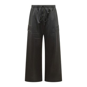 Fear of God Homme, Pantalons, Noir, Taille: S Bonded Satin Field Pant