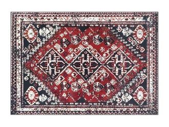 Vente-Unique Tapis Oriental Vintage - 160 x 230 cm - Rouge et Noir - SYLHET