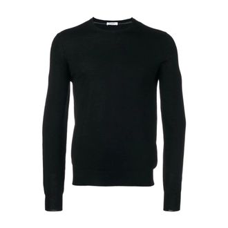 Paolo Pecora A001F0019000 Rundhals-Pullover - - Knitwear - Herren - Schwarzk - L