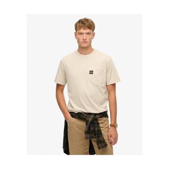 Superdry T-shirt &agrave; poche &agrave; coutures contrastantes