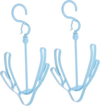 DOITOOL 2 St&uuml;ck Schuhtrocknerst&auml;nder Aus Kunststoff Mit Haken Zum Aufh&auml;ngen Schuhregal F&uuml;r Schuhe Und Stiefel Windfester Organizer F&uuml;r Schuhpflege Und Platzsp