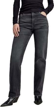 G-Star G-Star Femme Jean Viktoria High Straight, Noir (worn in black moon D23959-B479-G108), 27W / 30L