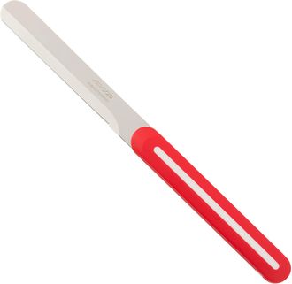 Arcos Tischmesser Serrado Edelstahl NITRUM 100 mm Fr&uuml;hst&uuml;ck und K&uuml;che Roter Polypropylen-Griff Serie B-Line