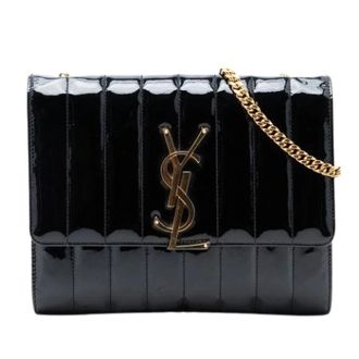 Saint Laurent Pre-owned Vicky Crossbody - Femme - Pre-owned - Noir - Taille: ONE Size