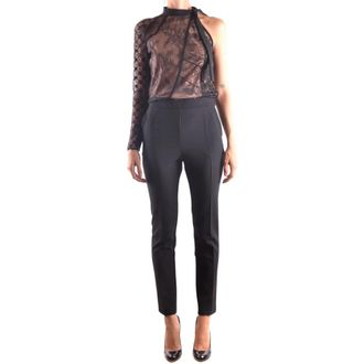 Pinko Einschulteriger Schleifen-Jumpsuit - - Jumpsuits & Playsuits - Damen - Schwarzk - M