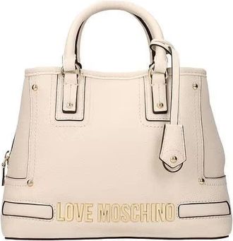 Love Moschino JC4032PP1FLB0, Sac à bandoulière Femme, Ivoire, 21x27x13