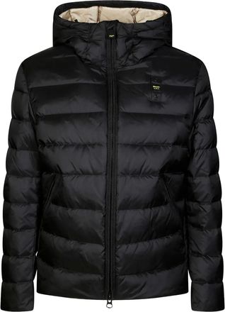 Blauer veste Acton à capuche zippée - Noir