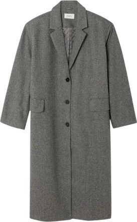American Vintage Femme, Manteaux, Gris, Taille: 40 FR Rofy Coat