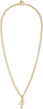 Roxanne Assoulin collier The Puffy Initial - Or