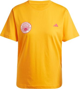 adidas Womens x Farm Rio Graphic T-Shirt Bright Orange S