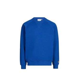 Carhartt Work in Progress Sweatshirt aus Baumwollmischung in Blau