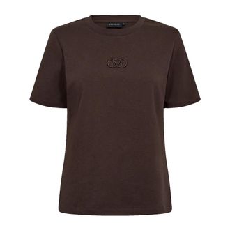 Copenhagen Muse T-Shirt - - Tops - Damen - Braun - M