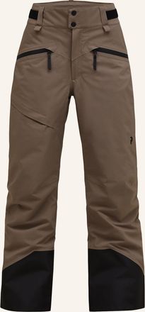 Peak Performance W Hipe 2l Insulated Shell Ski Pants Skihose braun