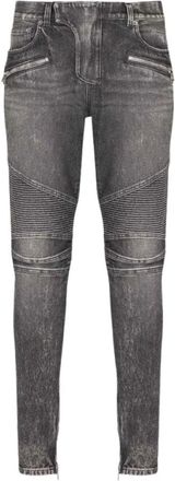 Balmain Jeans Slim Biker - Homme - Jeans - Noir - Taille: W31