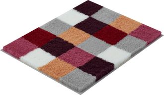 Kleine Wolke Badteppich Caro, 55x 65 cm, Terracotta