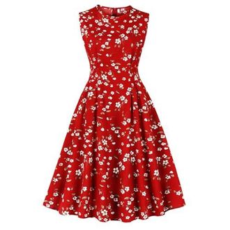 Generic Robe midi d&eacute;t&eacute; sans manches avec poches pour femme - Robe t-shirt fluide et d&eacute;contract&eacute;e - Robe d&eacute;t&eacute; boh&egrave;me - Robe ample pour vacances de plage - Esse