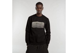 G-Star Sweatshirt Stacked Old Skool Logo R