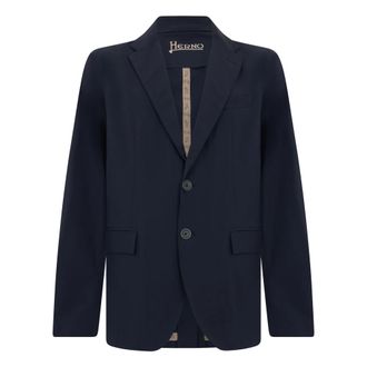 Herno Sakko mit Einreiher - - Jackets - Herren - Blau - 2XL