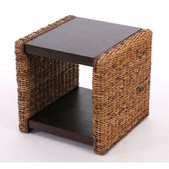 Hhg Beistelltisch Nachttisch Vittoria Rattan