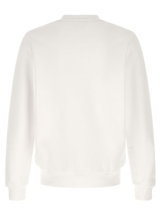 Lacoste Embroidered Logo Cotton Sweatshirt - White