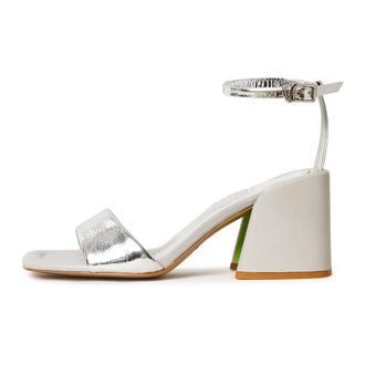 Cesare Gaspari Blockabsatz-Sandalen Daniela - - Shoes - Damen - Grau - 37 EU