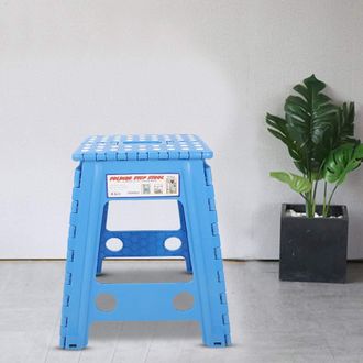 ZJchao rutschfeste Klappstufe, Tragbar, f&uuml;r Wohnzwecke, Kunststoffpunkte, Klappstufe, rutschfest, Faltbar, Stuhl f&uuml;r Erwachsene, Stabil, Sicher Genug - H&auml;lt 