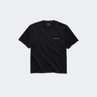 Canada Goose Novo T-Shirt mit Grafik (M&auml;nnlich, Black, XS)