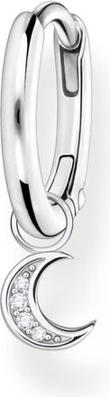 Thomas Sabo Thomas Sabo Einzel Creole mit Mond Anhänger 925 Sterling Silber CR708-051-14