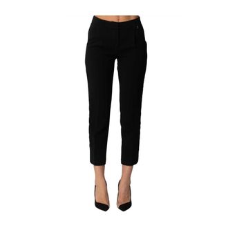 Twin-Set Actitude, Femme, Pantalons, Noir, Taille: 38 FR Pantalon Capri