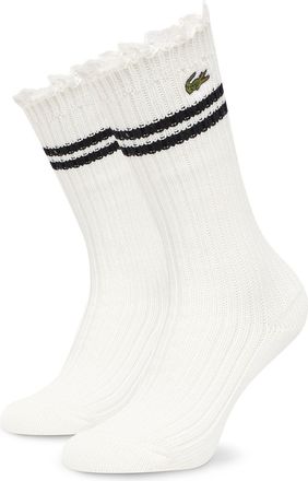 Lacoste Lange Socken Lacoste RA7788 Wei&szlig;