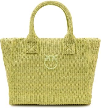 Pinko Pinko, Femme, Sacs, Vert, Taille: ONE Size Beach Shopper Mini