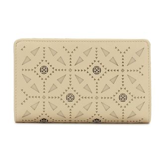 Kazar Lederbrieftasche mit Durchbruchdekoration - - Accessories - Damen - Beige - ONE SIZE