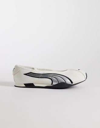 Puma H-Street - Ballerines - Ivoire-Blanc