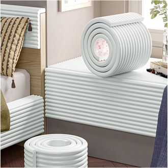 Generic Gepolsterte Wandpaneele3D, Dick Schaumstoff Sicherheitsstreifen,Kindersicherheitsstreifen, Hochdichte und verdickte Ausf&uuml;hrung, Zur Verwendung im Schl