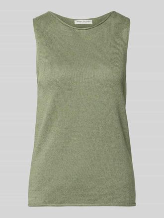 Marc O'Polo Regular Fit Pullunder aus Baumwoll-Leinen-Mix