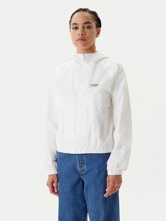 Tommy Jeans Windjacke Jacquard DW0DW20952 &Eacute;cru Relaxed Fit