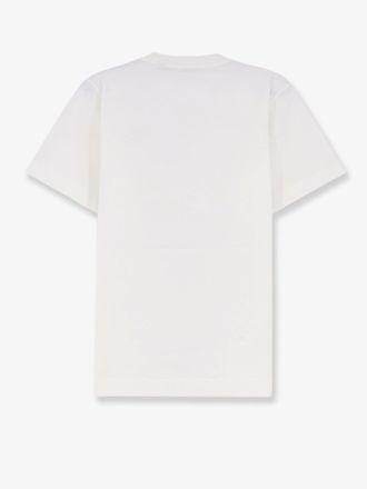 Burberry Mens T-Shirt White Cotton T-Shirts And Polos