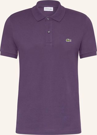 Lacoste Piqué-Poloshirt Slim Fit lila