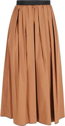 Tela Femme, Jupes, Brun, Taille: 38 FR Midi Skirt Leda